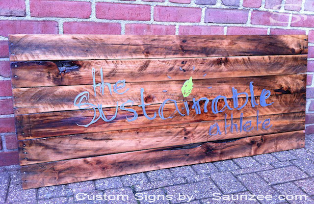 Saunzee Signs - Pallet Signs