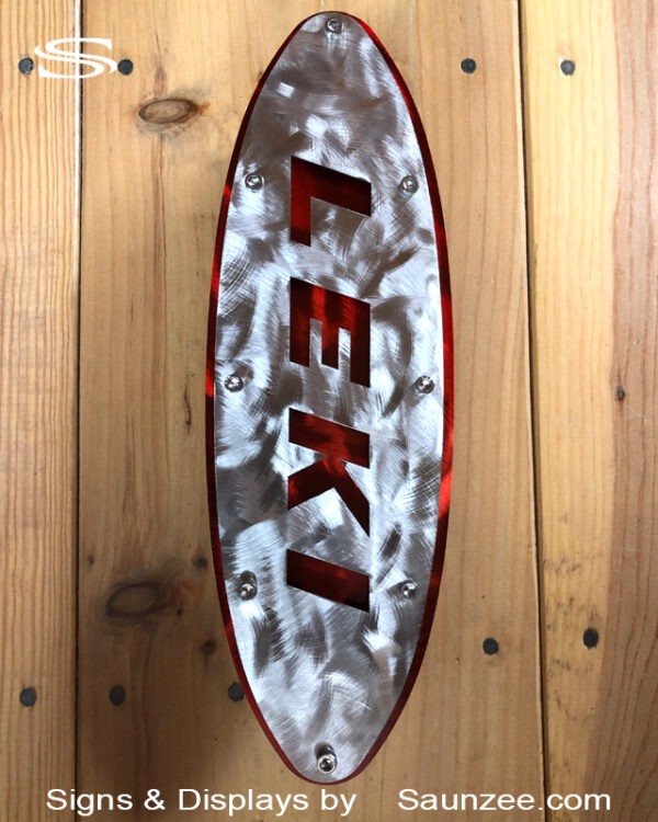 STEEL SIGNS | SAUNZEE