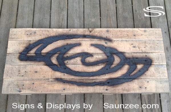WOOD BURNED SIGNS | SAUNZEE