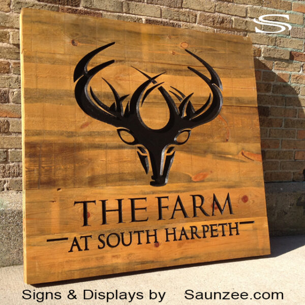 CARVED SIGNS - SAUNZEE