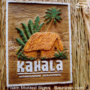 FOAM MOLDED SIGNS | SAUNZEE