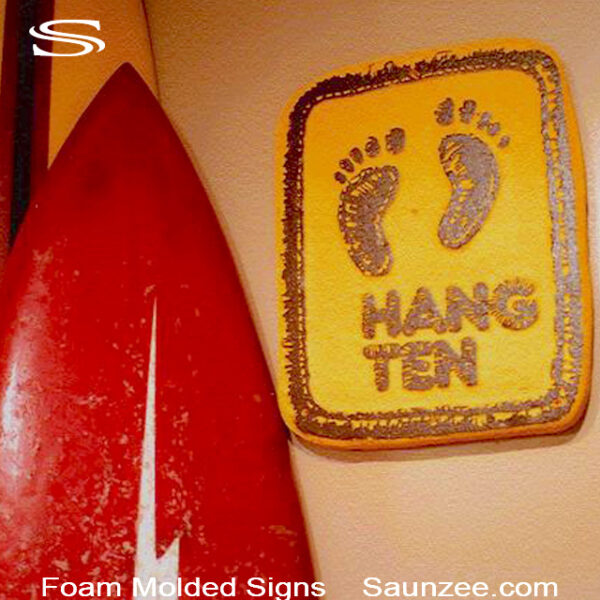FOAM MOLDED SIGNS | SAUNZEE