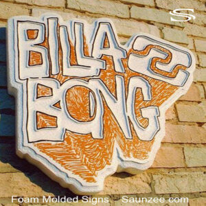 FOAM MOLDED SIGNS | SAUNZEE