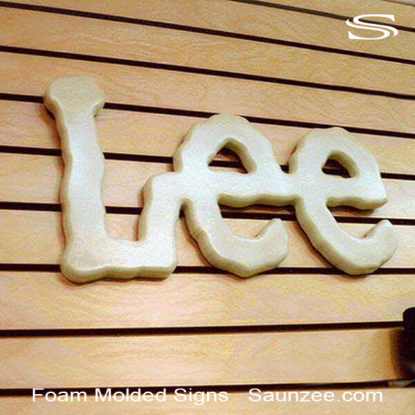 FOAM MOLDED SIGNS | SAUNZEE