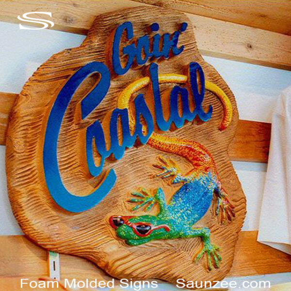 FOAM MOLDED SIGNS | SAUNZEE