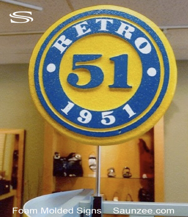 FOAM MOLDED SIGNS | SAUNZEE