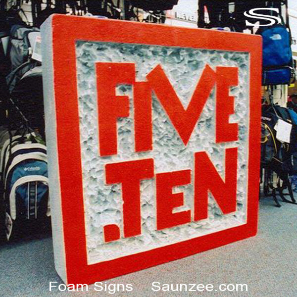 FOAM SIGNS | SAUNZEE