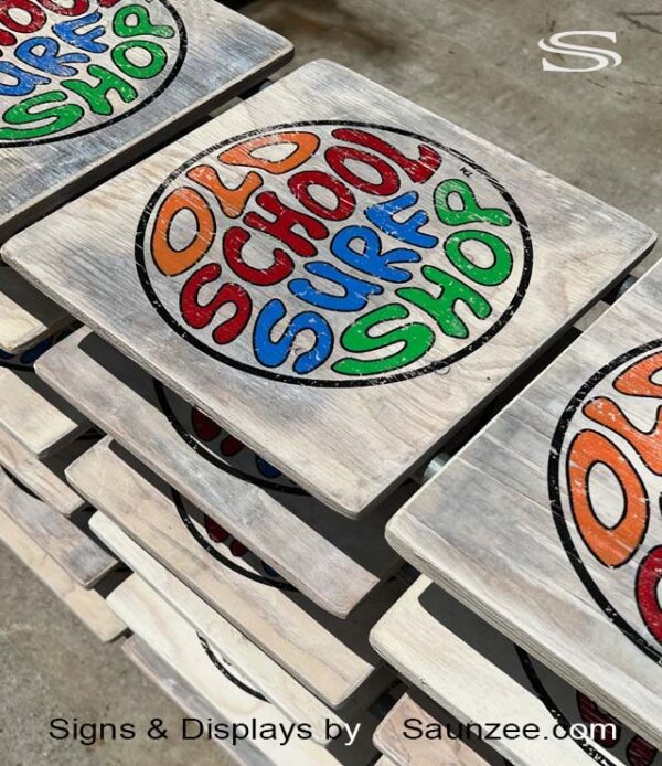 BRANDING POP SIGNS - SAUNZEE